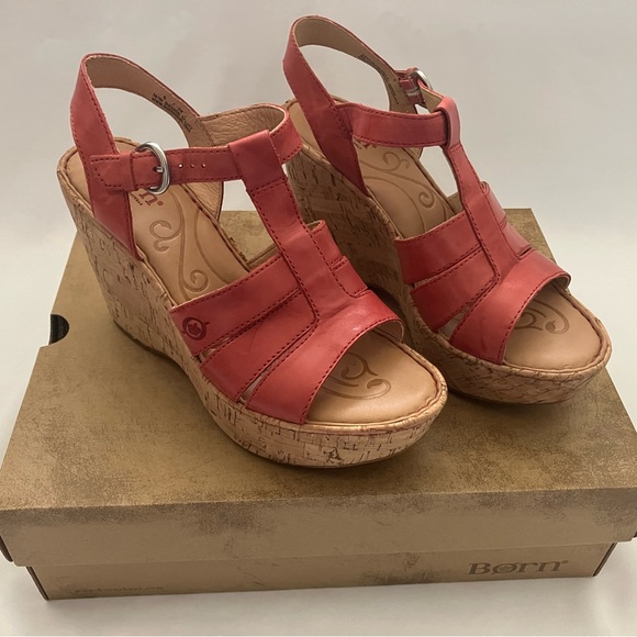 Born | Shoes | Born Nicolina Leather Wedge | Poshmark